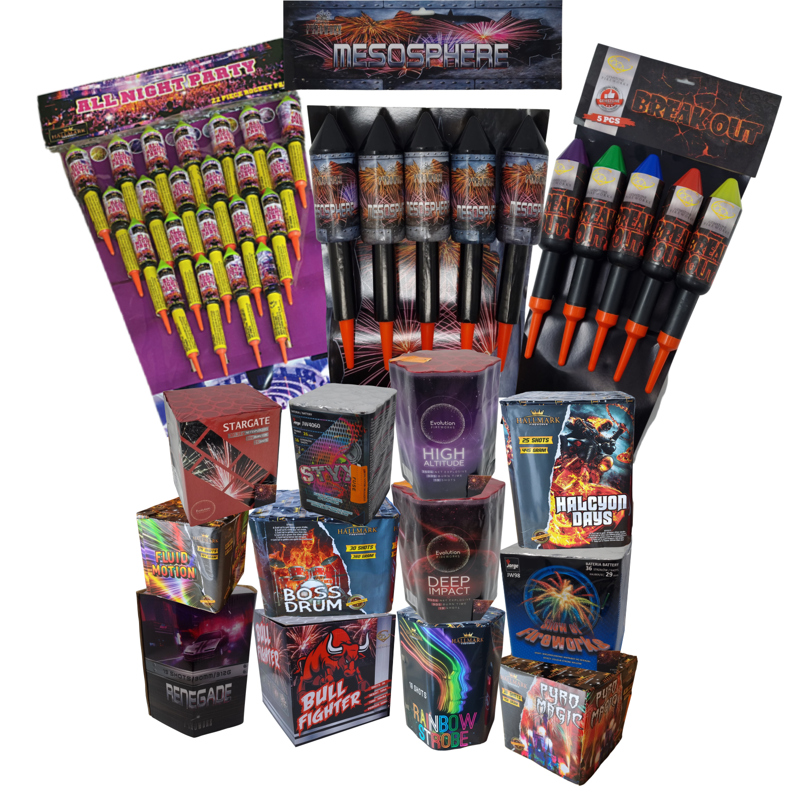 NORFOLK & SUFFOLK FIREWORK DISPLAY PACKS - FIRST STRIKE FIREWORKS ...