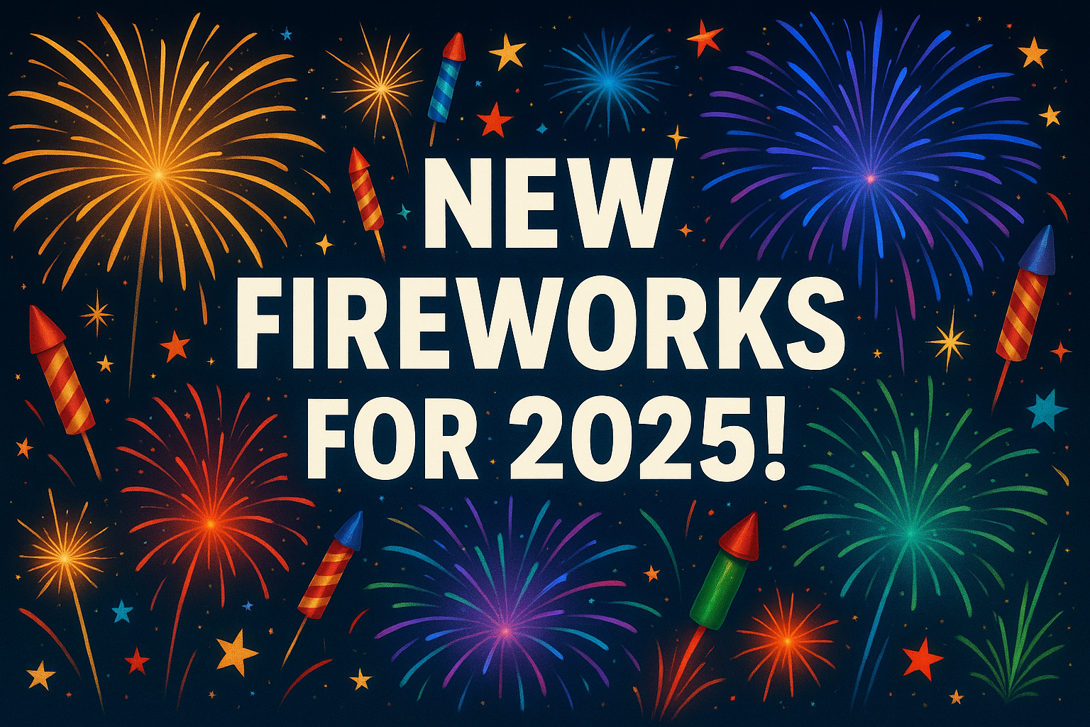 NEW FOR 2025 – FIRST STRIKE FIREWORKS LTD