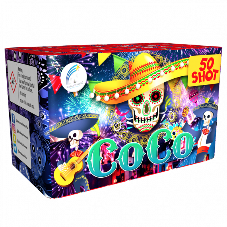COCO BARRAGE BY ABSOLUTE FIREWORKS – FIRST STRIKE FIREWORKS LTD